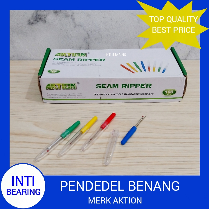Jual PENDEDEL BENANG MERK AKTION SEAM RIPPER ALAT LEPAS JAHITAN SEAM ...
