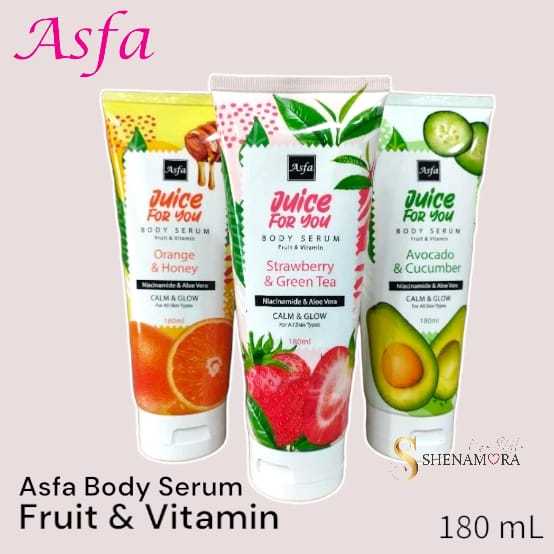 Jual ASFA Body Serum Fruit & Vitamin 180ml | Shopee Indonesia