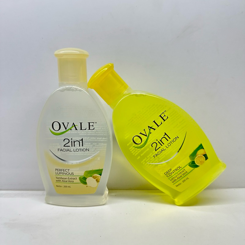 Jual OVALE FACIAL LOTION 2in1 ORIGINAL BPOM 200ml | Shopee Indonesia