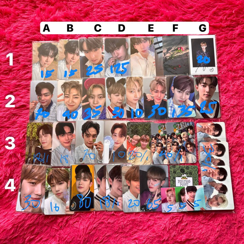 Jual photocard zerobaseone yujin taerae jiwoong hao gunwook matthew pc ...