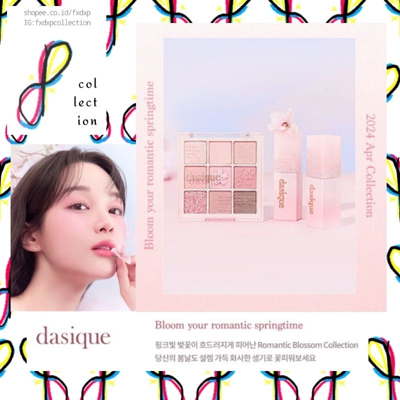 Jual [ READY 🇮🇩 ] Dasique Romantic Blossom Collection 2024 : Shadow ...