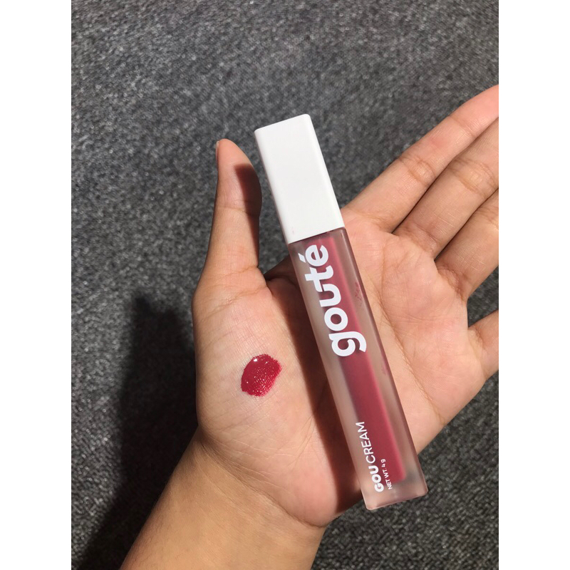 Jual gouté Goucream - Transfer Proof Matte Lip Cream | Shopee Indonesia