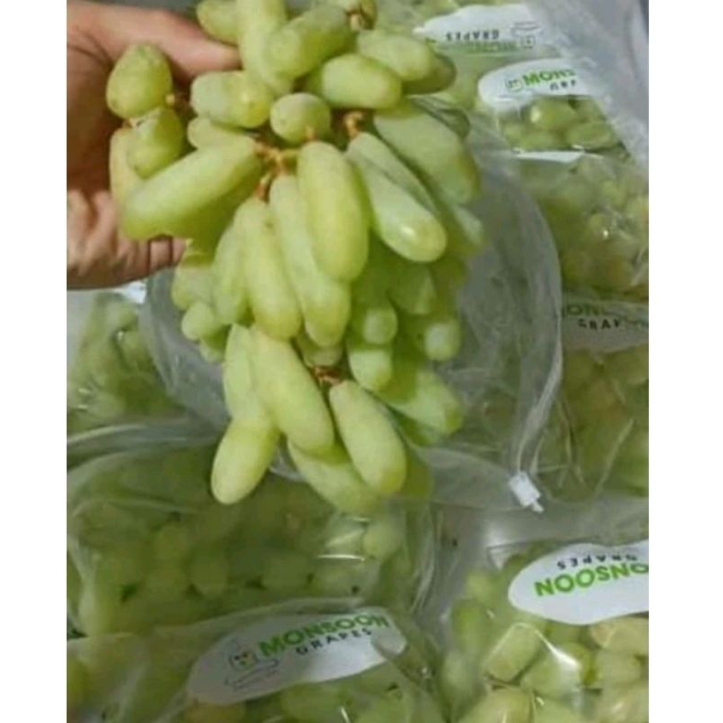 Jual Buah Anggur | Anggur sweet banana | Anggur hijau jari | Shopee ...