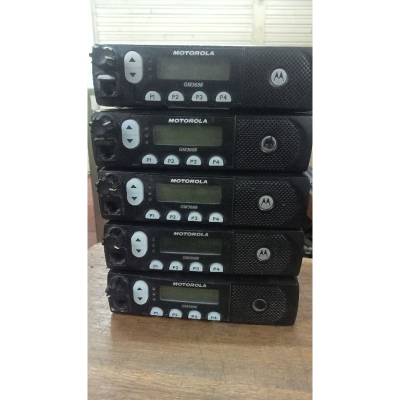 Jual Motorola rig gm3688 vhf | Shopee Indonesia