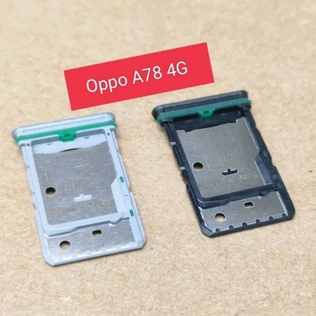 Jual Sim tray Slot SIM Tempat Kartu Oppo A78 4G | Shopee Indonesia