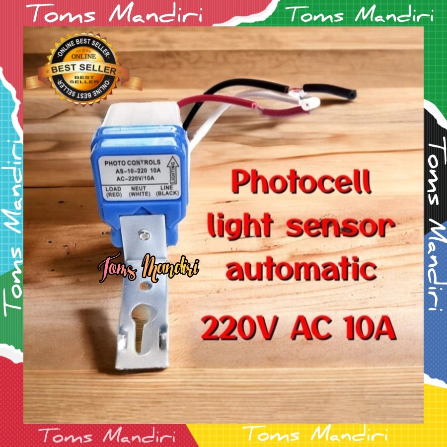 Jual Photocell AS-10-220 10A AC 220V Photo Controls Photo Cell Switch | Shopee Indonesia