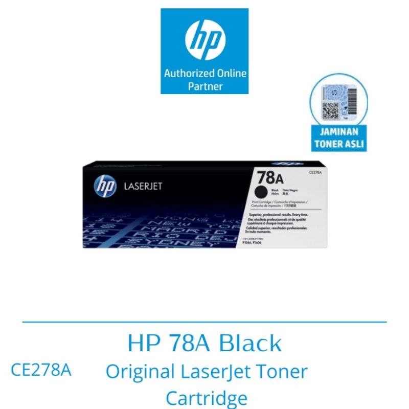 Jual HP 78A Original LaserJet Toner Cartridge | Shopee Indonesia