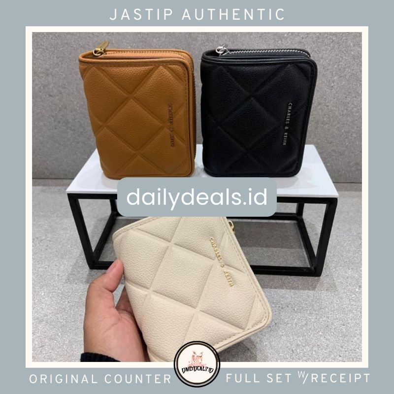 Jual #6-10701345 Anwen Quilted - Jastip CK ORIGINAL COUNTER ZIP AROUND ...