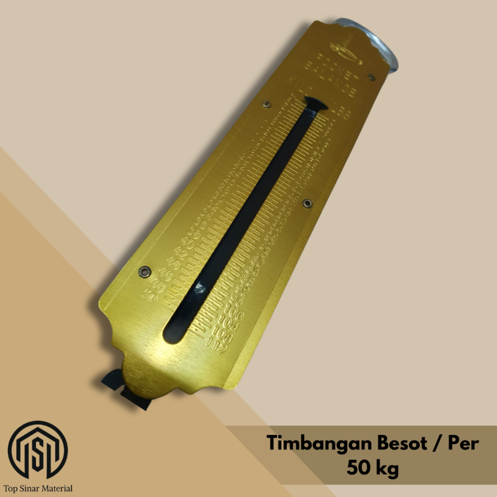 Jual Timbangan Tarik Besot 25 kg 50 kg - Timbangan Gantung Koper Manual ...