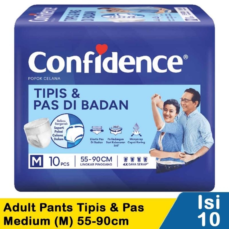 Jual Confidence Adult Pants Tipis & Pas M10 L8 | Shopee Indonesia