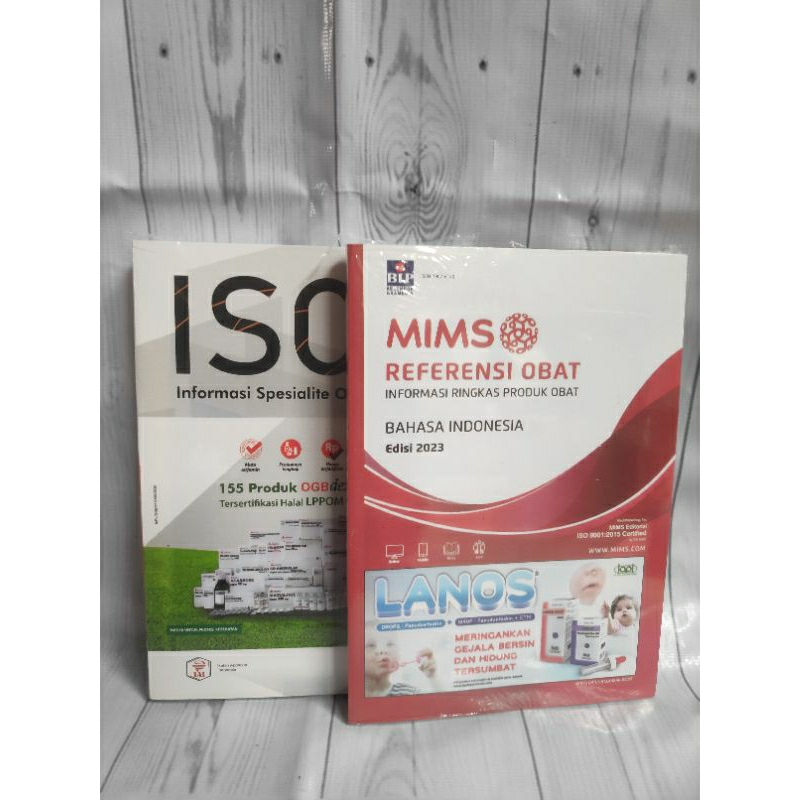 Jual Paket 2 buku ISO volume 53 dan Mims refrensi obat baru | Shopee ...