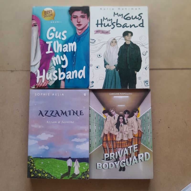 Jual PAKET ISI 4 NOVEL WATTPAD / GUS ILHAM MY HUSBAND / MY GUS MY ...