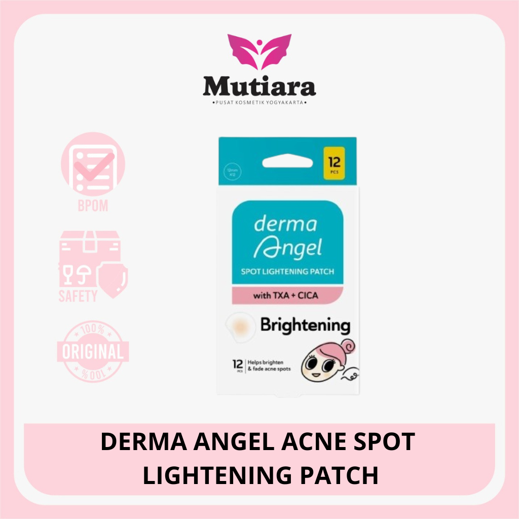 Jual DERMA ANGEL ACNE SPOT LIGHTENING PATCH 12 | Shopee Indonesia