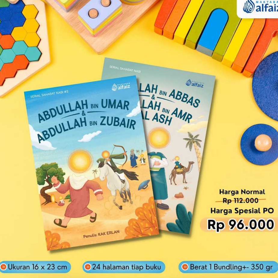 Jual Buku Anak Al Abaadillah Al Arba'ah Empat Sahabat Cilik Rasulullah Maktabah Alfaiz / Buku ...