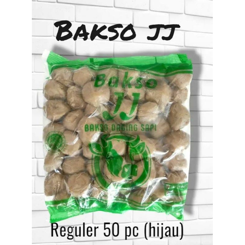 Jual Bakso Sapi JJ Hijau isi 50 biji 500gr | Shopee Indonesia