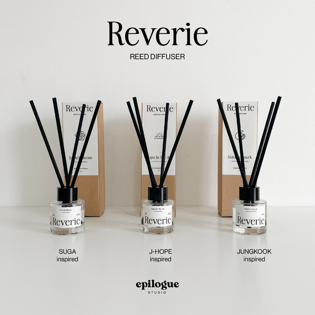 Jual Reed Diffuser BTS | Reverie | BTS Inspired Reed Diffuser by ...