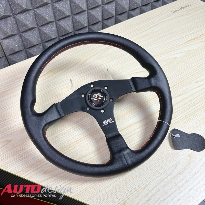 Jual Stir Racing Mobil MUGEN Kulit 14 Inch 350mm Premium Universal ...