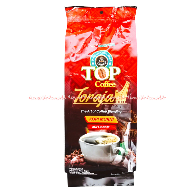 Jual Top Coffee Toraja 160gr Kopi Murni Bubuk Tanpa Gula Top Kopi Top ...