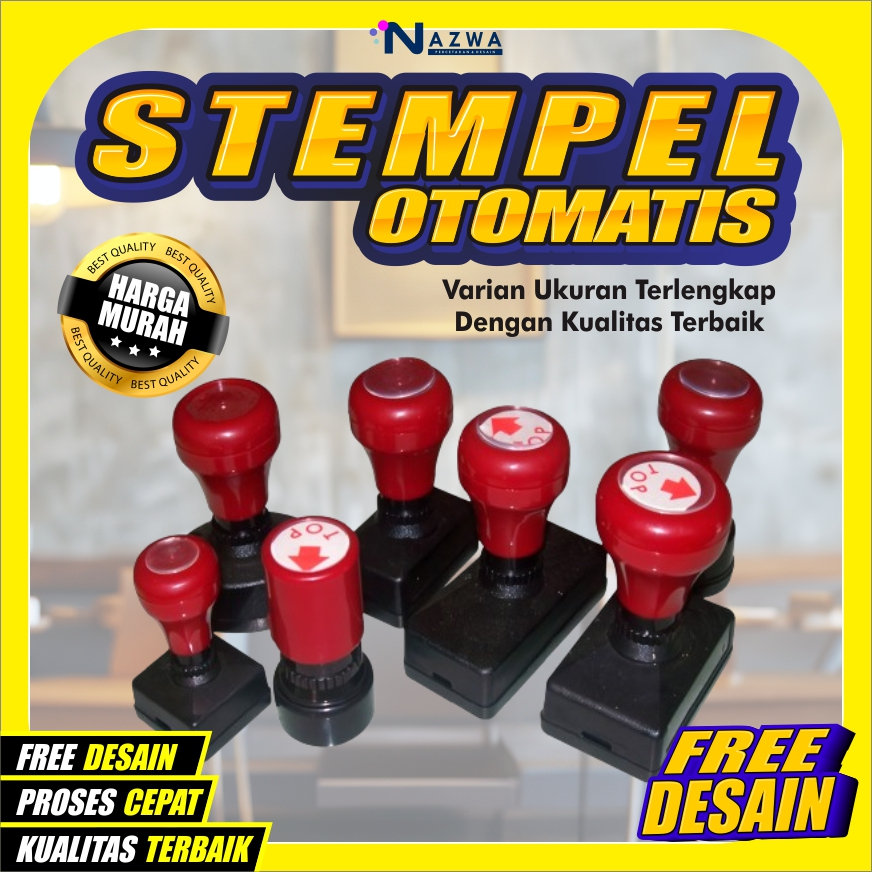 Jual Stempel Otomatis, Custom, Stempel Logo, Stempel Lunas, Stempel Nama, Stempel Tanda Tangan ...