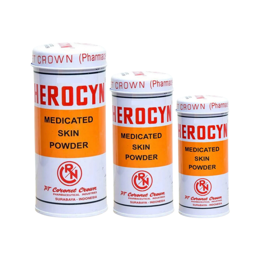 Jual HEROCYN Medicated Skin Powder 50 gr | 85 gr | 150 gr - Bedak ...