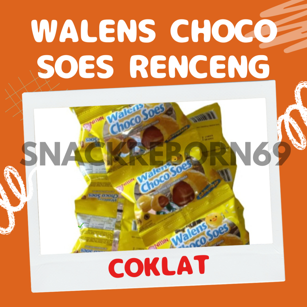 Jual Wallens Choco Soes Renceng 15 gram Isi 10 Pcs | Shopee Indonesia