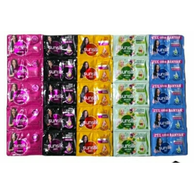 Jual SUNSLIK SHAMPOO SACHET SATUAN (RANDOM) | Shopee Indonesia