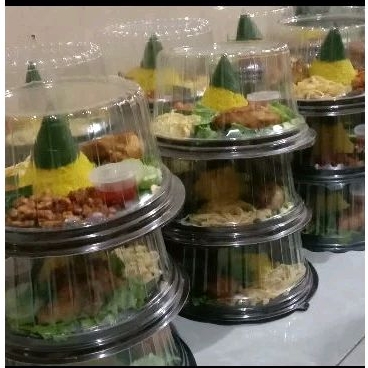 Jual Tumpeng Mini Tumini Mika Sekat Nasi Box Tumpeng Nasi kuning Acara ...