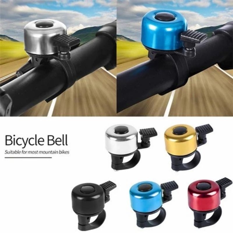 Jual bel sepeda ting alumunium alloy mtb lipat roadbike anak warna bell ...