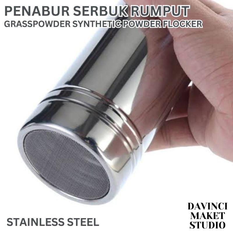 Jual Penabur Serbuk Rumput Sintetis - Manual Grass Flocker Static ...