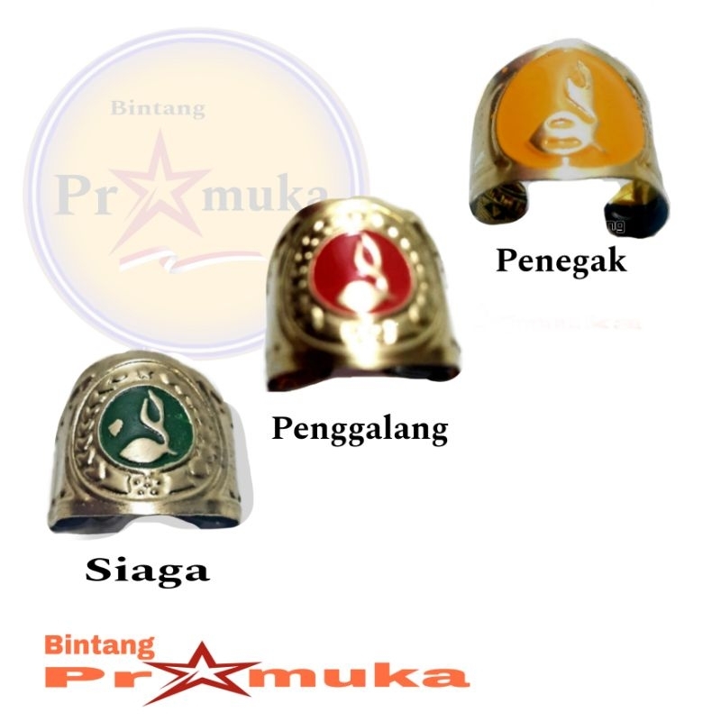 Jual RING KACU PRAMUKA SIAGA PENGGALANG PENEGAK SENG/RING HASDUK ...