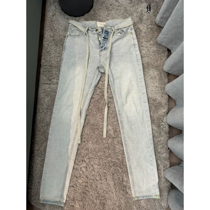 Jual Fear of God Inside Out Slim Denim Jeans | Shopee Indonesia
