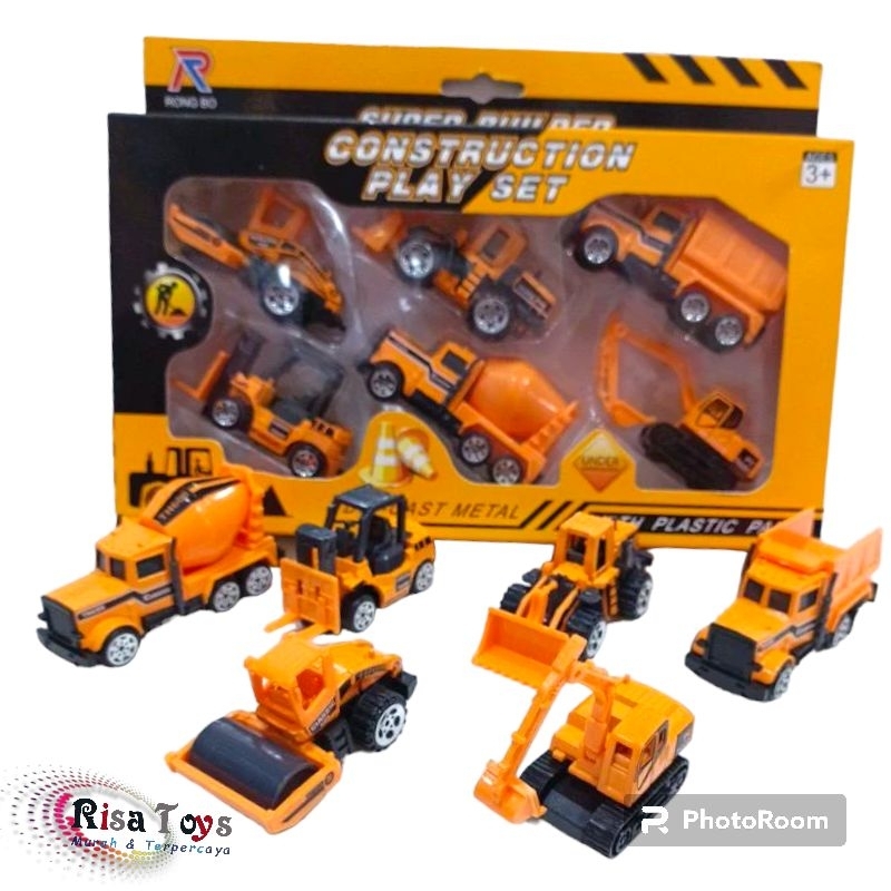 Jual MAINAN ANAK TRUK KONTRUKSI BAHAN METAL & PLASTIK KEMASAN BOX ...