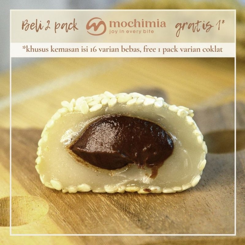 Jual MOCHIMIA KUE MOCHI ISI 6, 12, 16, 18, 25, 32 PCS RASA KACANG HIJAU ...