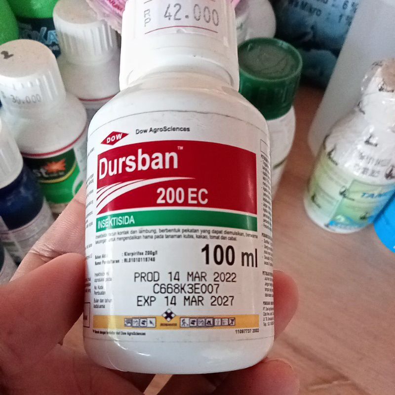 Jual Insektisida Dursban 200 EC Kemasan 100ml | Shopee Indonesia