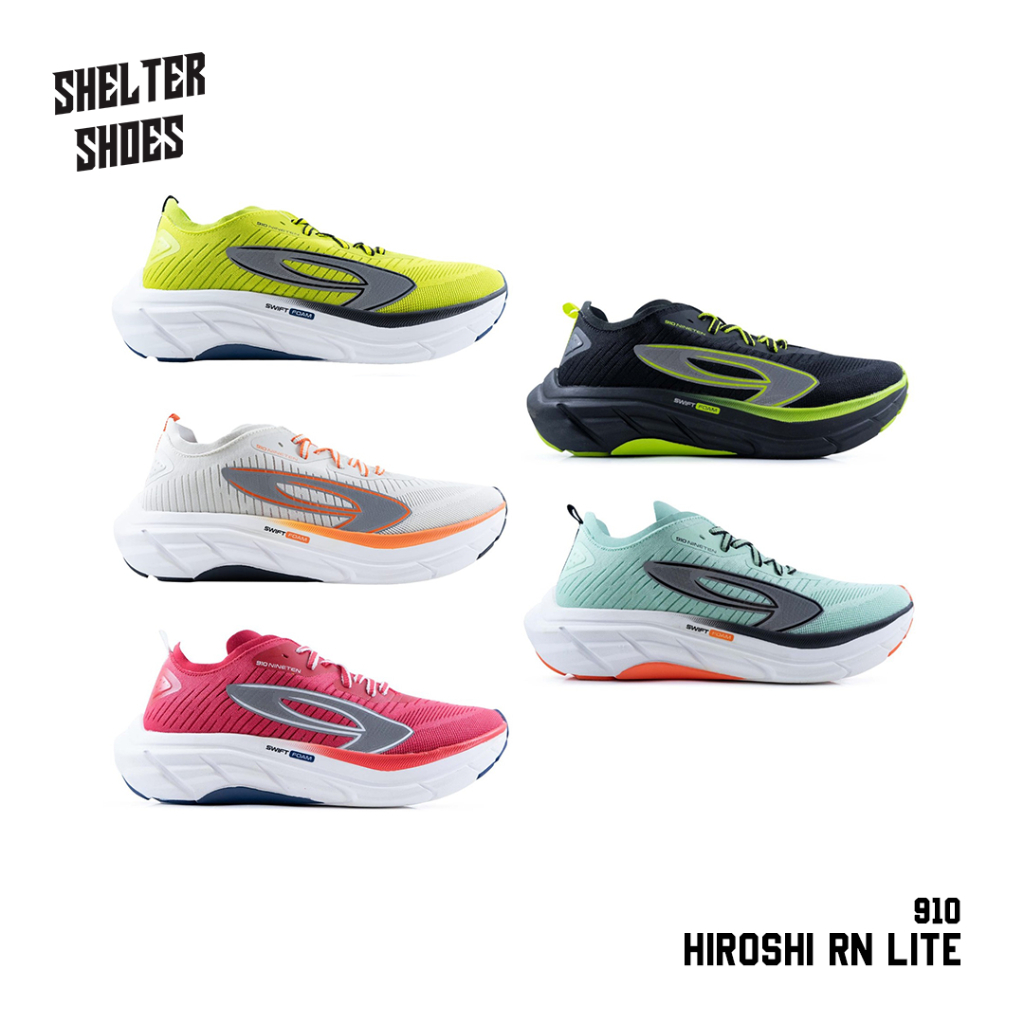 Jual RUNNING NINETEN 910 HIROSHI RN-LITE RN LITE RECOVERY RUN SEPATU ...