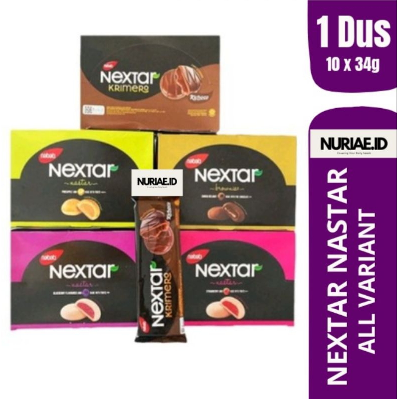 Jual Nabati Nextar Nastar 1 BOX (isi 10 x 34) - TERSEDIA SEMUA RASA ...