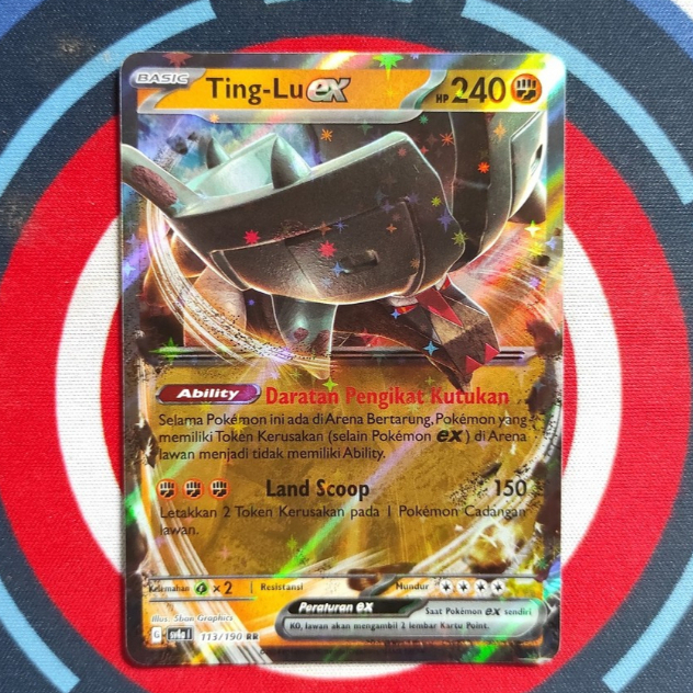 Jual Ting-Lu Ex sv4a 113/190 RR | Pokemon TCG Indonesia | Shopee Indonesia