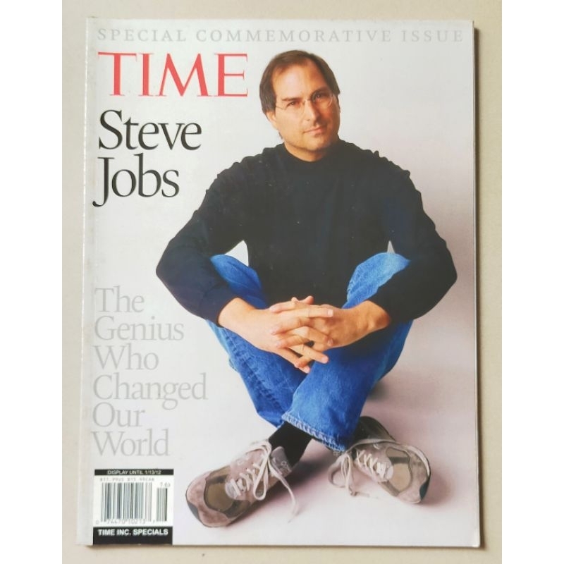 Jual Steve Jobs TIME Magazine Special Commemorative Issue / Biografi ...