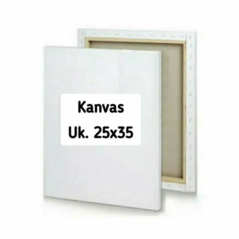 Jual Kanvas Lukis Ukuran 25x35 Kanvas Lukis Putih Berkualitas | Shopee Indonesia
