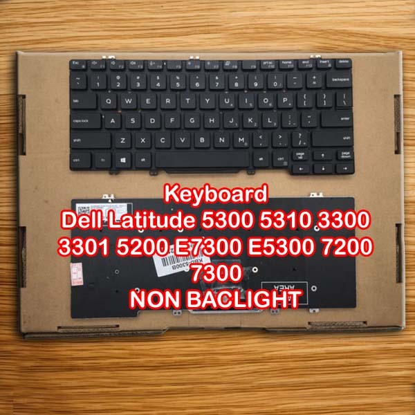 Jual Keyboard Dell Latitude 5300 5310 3300 3301 5200 E7300 E5300 7200 ...