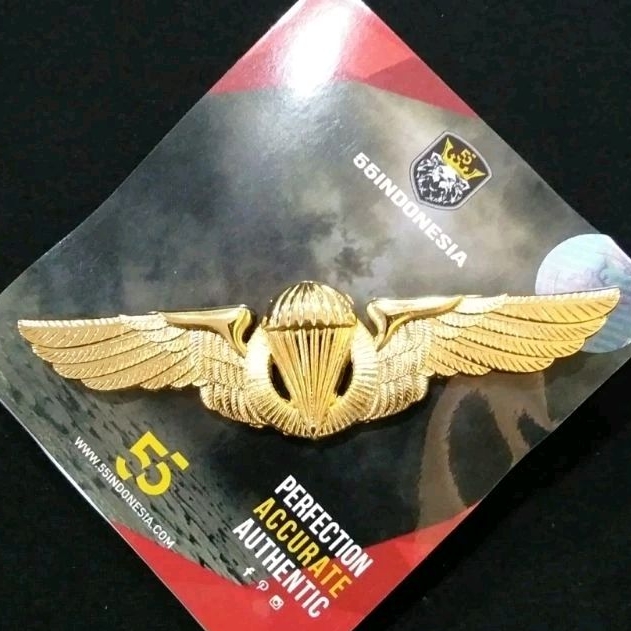 Jual PIN BREVET PARA DASAR AU | WING PARA DASAR AU | Shopee Indonesia