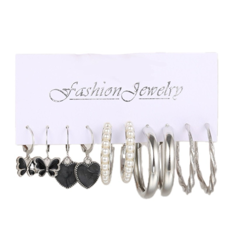 Jual AP05 - Anting Fashion 5pcs-6pcs Anting Hijab Anting Stud Anting ...