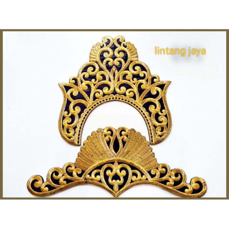 Jual bordir mahkota garuda besar kipas | Shopee Indonesia