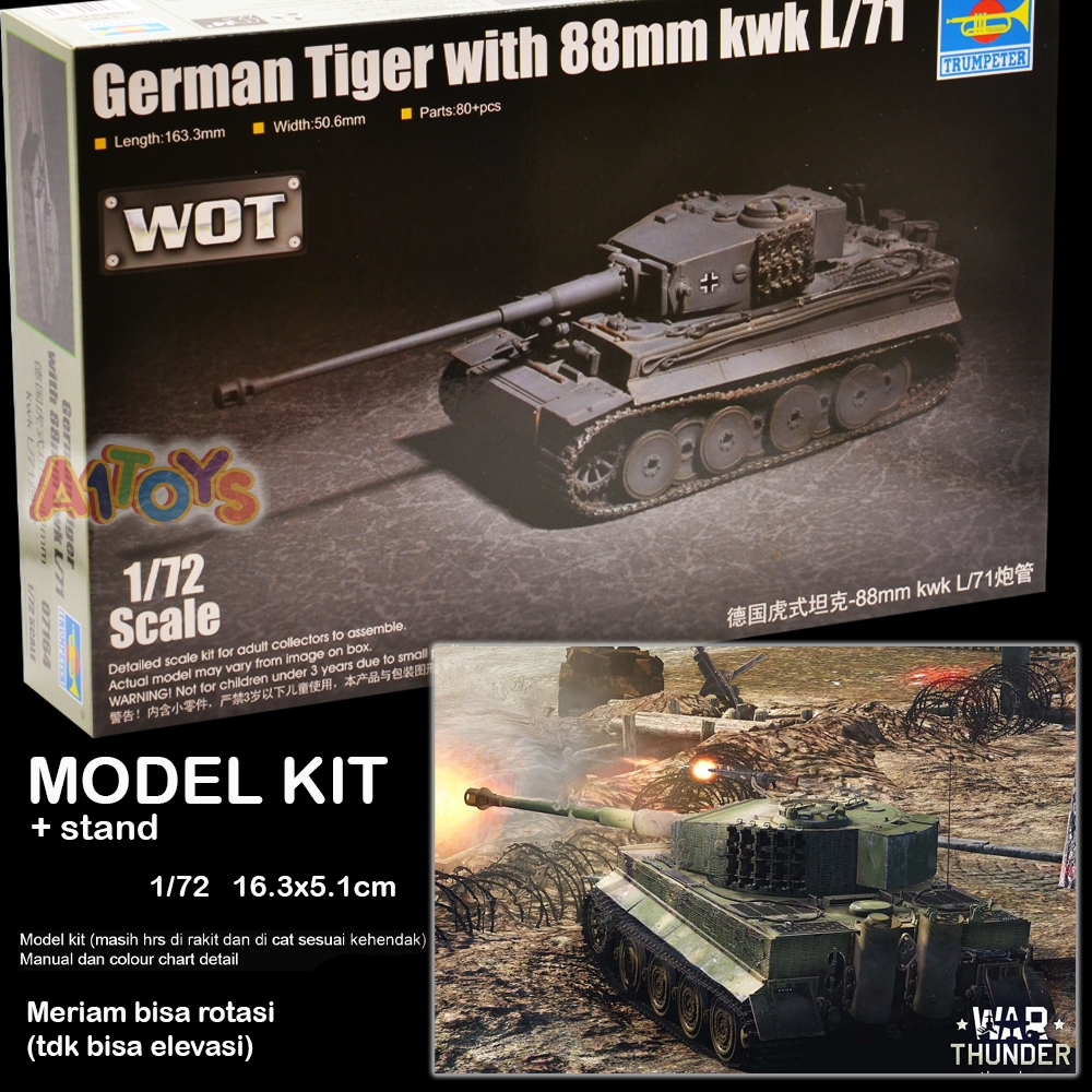 Jual Molde kit tank model kit Hobby boss model kit trumpeter model kit ...