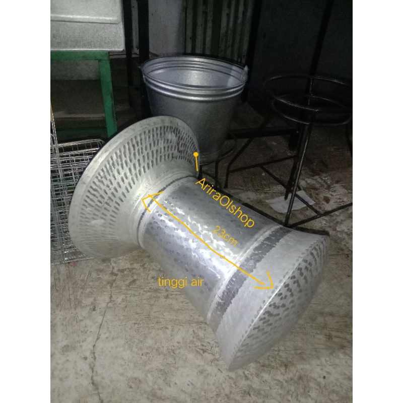 Jual seeng dandang aluminium tebal ukuran tutup free asepan 39cm/35cm ...