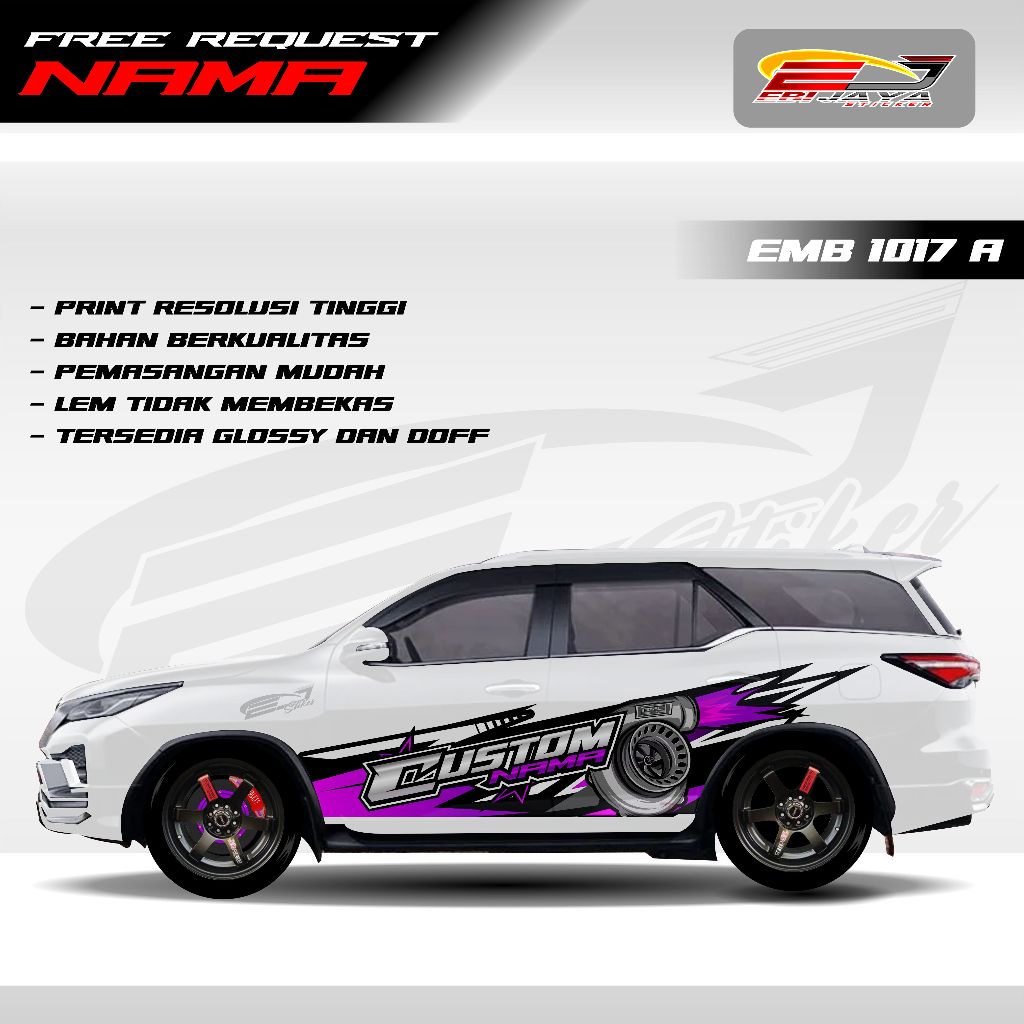 Jual STIKER THAILOOK SIAP PAKAI HOLOGRAM VIRAL-STIKER DESAIN THAILAND ...