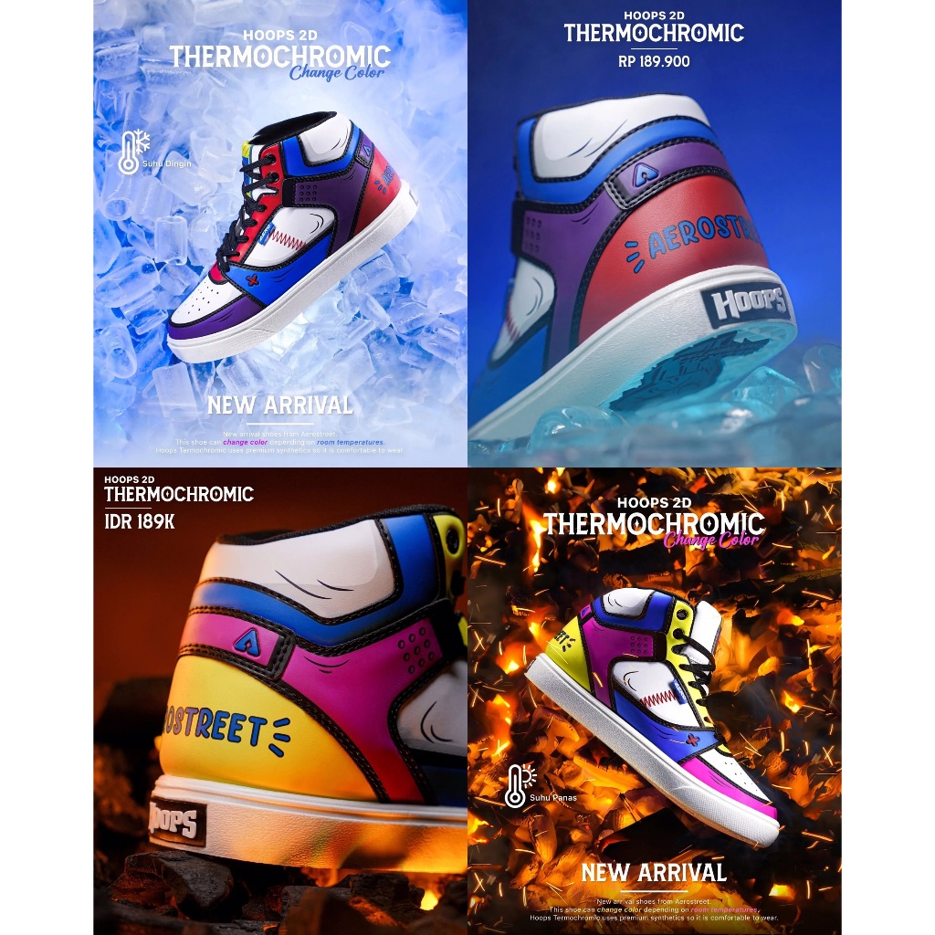 Jual Aerostreet Hoops High 2D Thermochromic (LIMITED EDITION) | Shopee ...