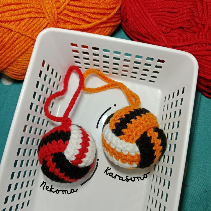 Jual Haikyuu Volleyball Crochet Bagcharm | Shopee Indonesia