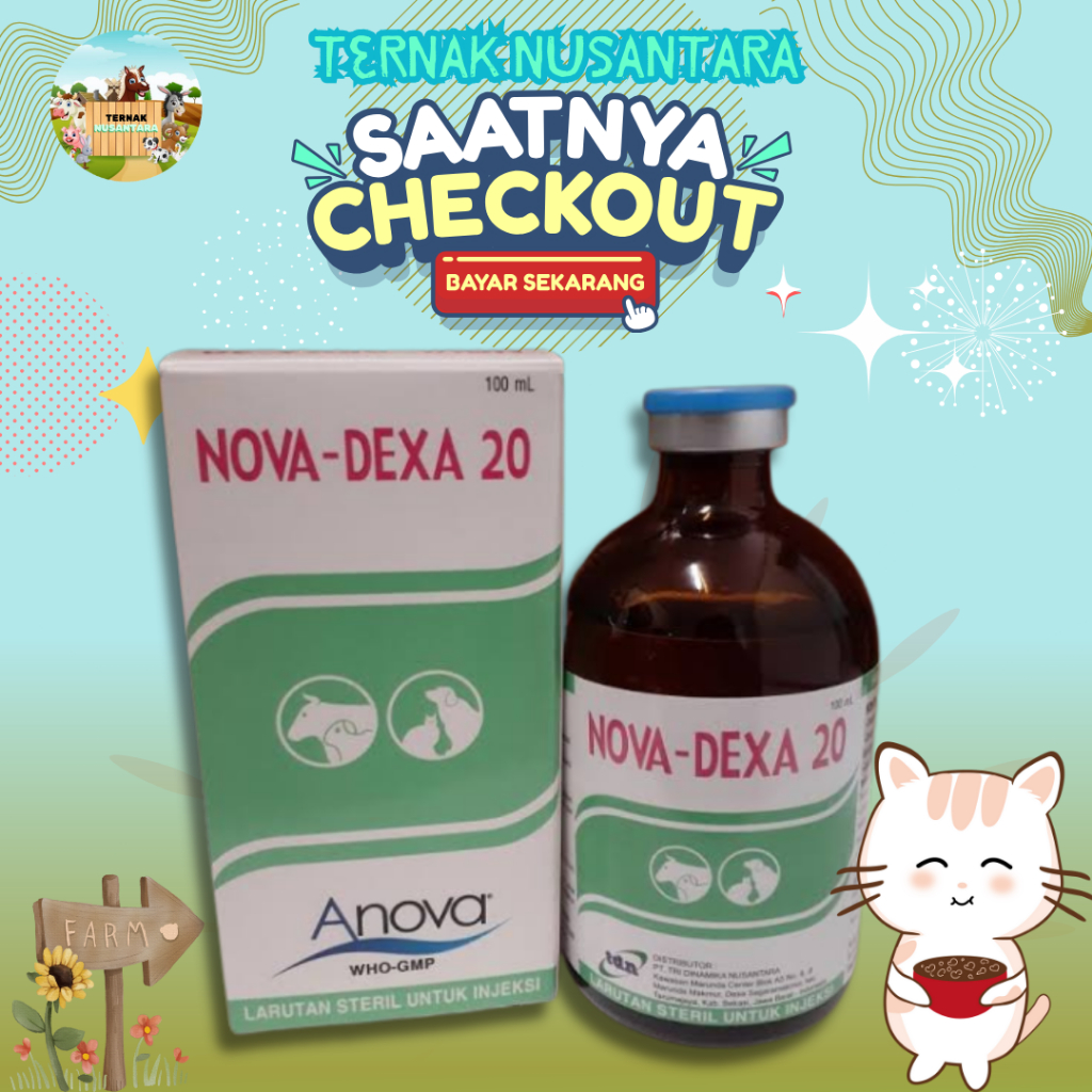 Jual NOVA-DEXA 20 100 ML - Obat Anti Inflamasi untuk Hewan | Shopee ...