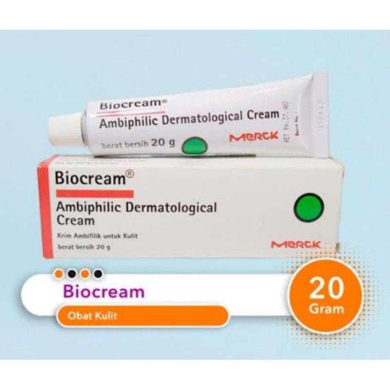 Jual Biocream 20 gr - Membatu menghilangkan bekas luka dan jerawat ...